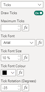X-Axis Settings | SPC Charts for PowerBI